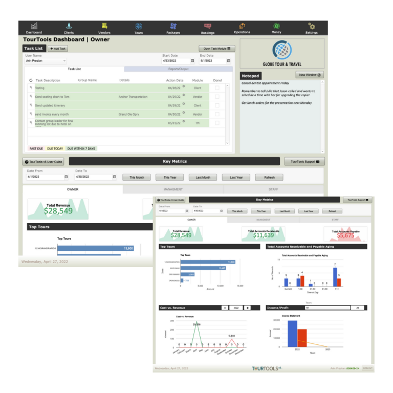 Tour Management Software | Filemaker Consultants